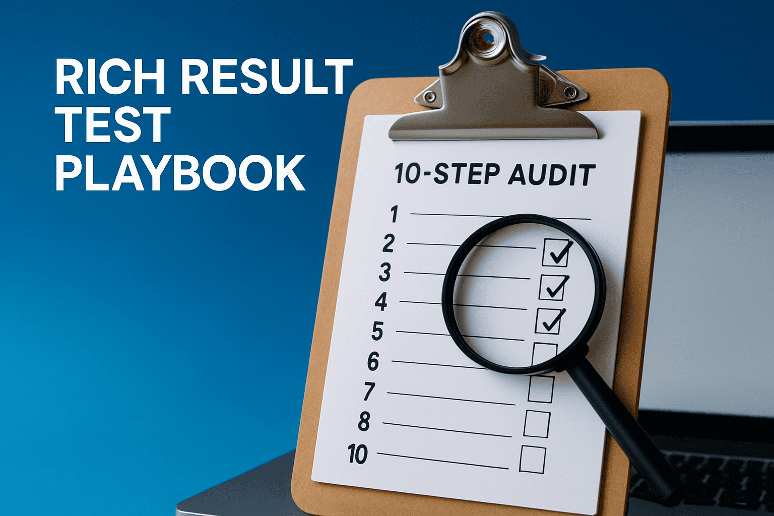 Rich Result Test Playbook: 10-Step Audit to Fix Schema, Validate ...